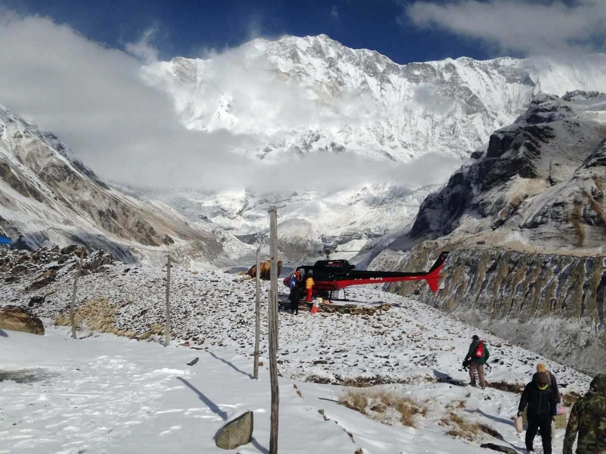 Annapurna Base Camp Helicopter tour